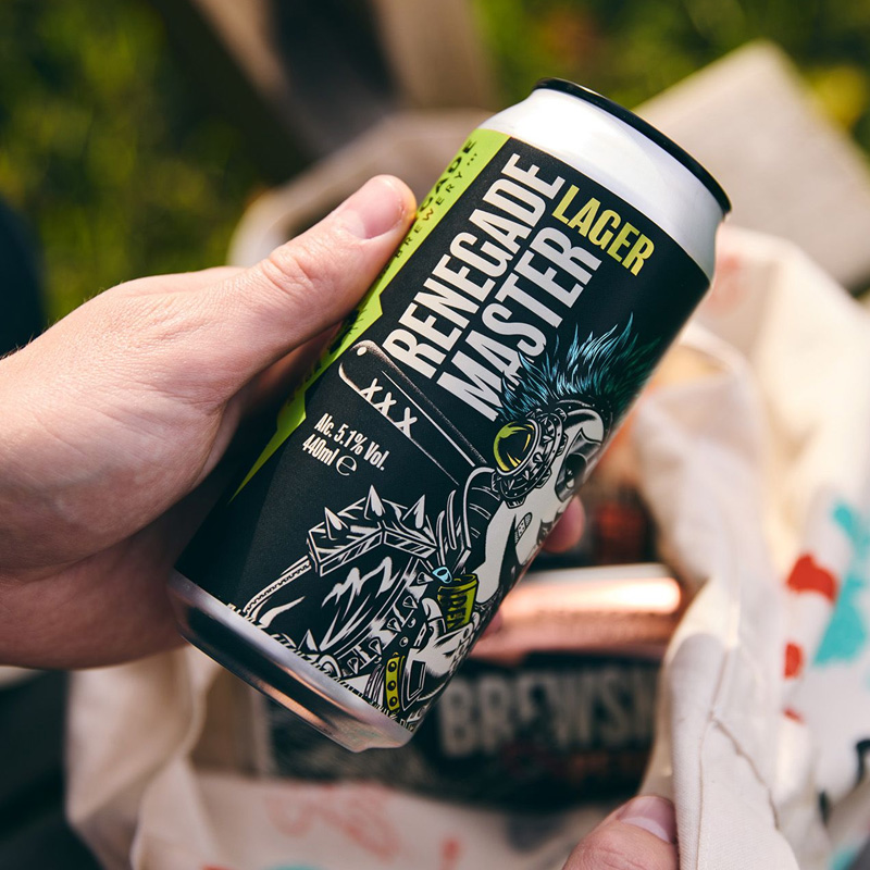 E-Commerce website design for Renegade Brewery