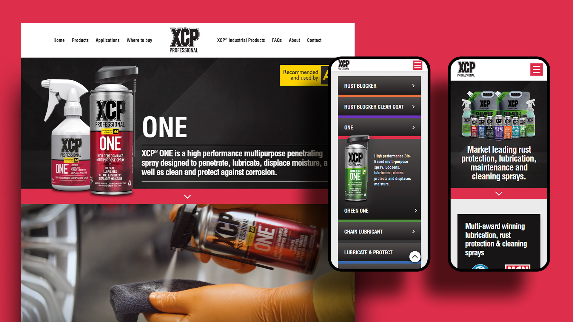 Website launch for XCP Professional - Infinite Eye