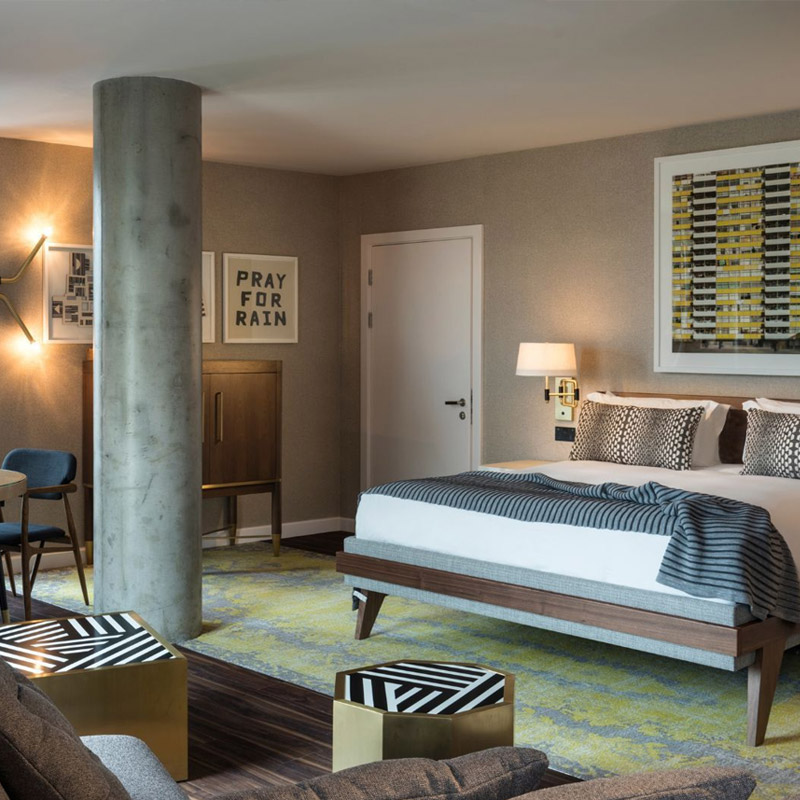 Bespoke WordPress website for design-led hotel on the South Bank of London